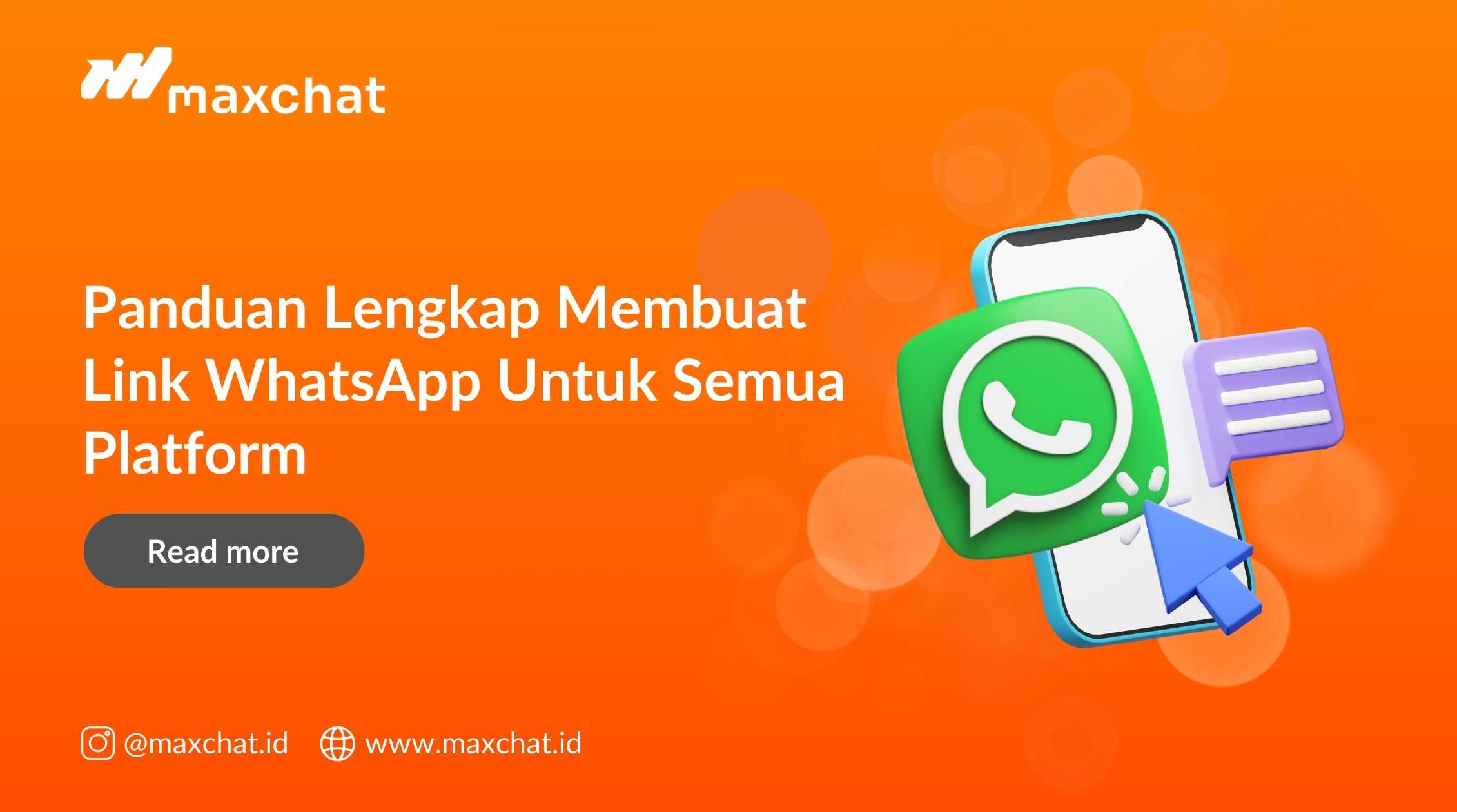 Panduan Lengkap Membuat Link WhatsApp wa.me/62 Untuk Semua Platform Panduan Lengkap Membuat Link WhatsApp wa.me/62 Untuk Semua Platform